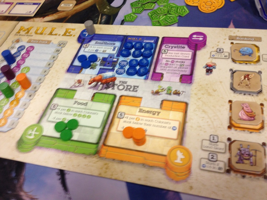 M.U.L.E. The Board Game First Impressions - Jesta ThaRogue